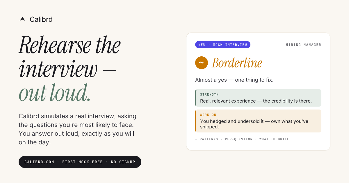 What Changed in Tech Interviews in 2026 — Calibrd